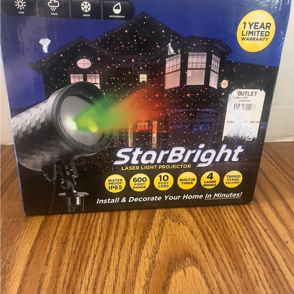 Holiday | Starbright Laser Light Projector | Poshmark